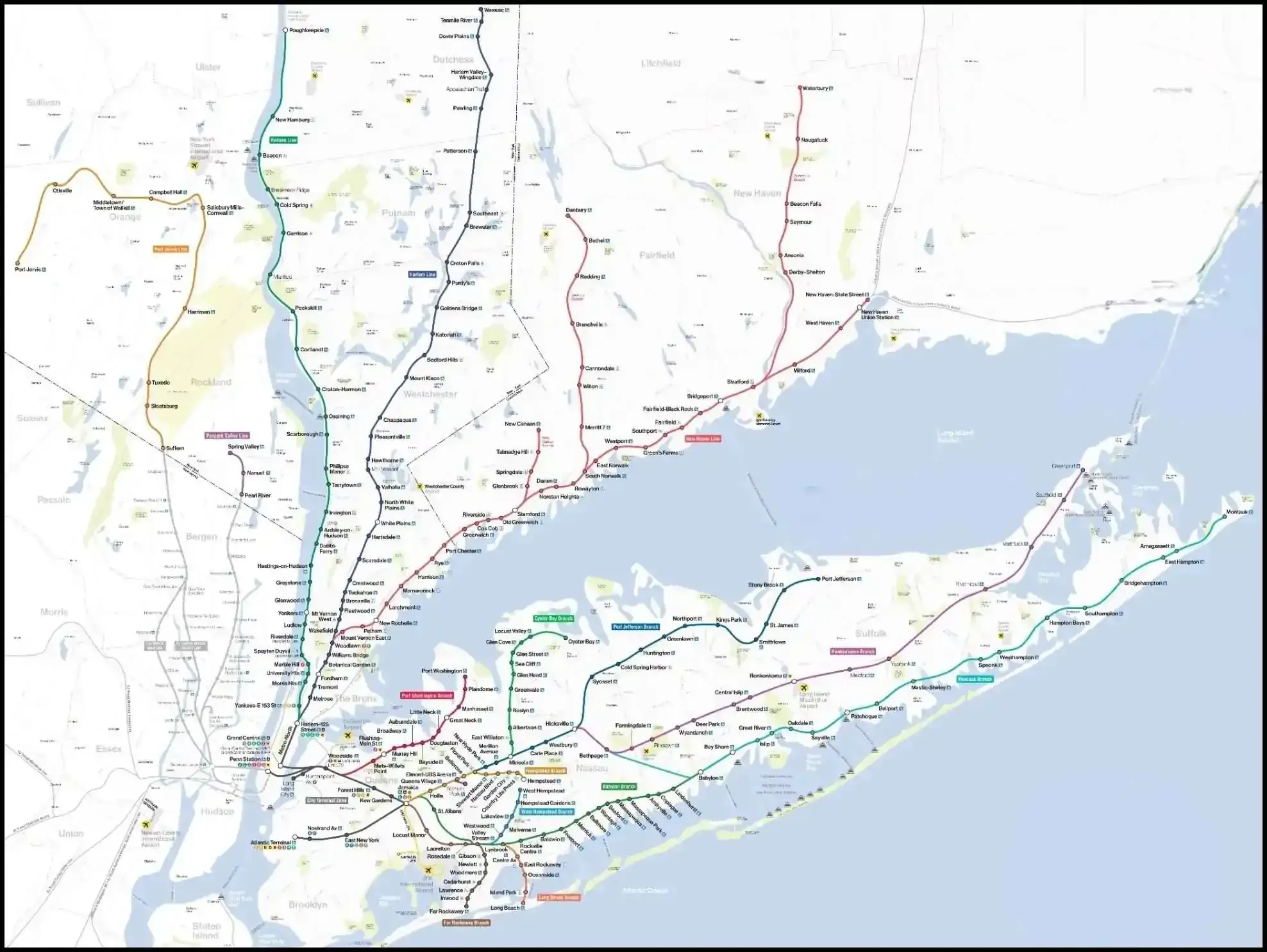 MTA LIRR Schedule, Fares, Tickets, Timings, Maps