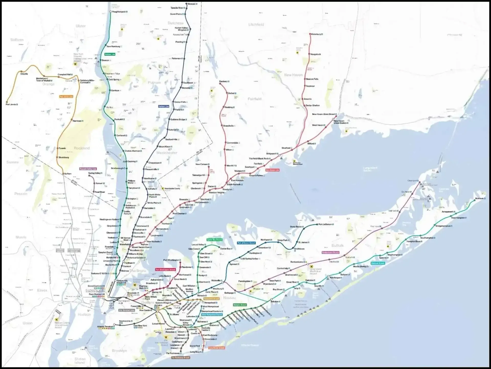 MTA LIRR Schedule, Fares, Tickets, Timings, Maps